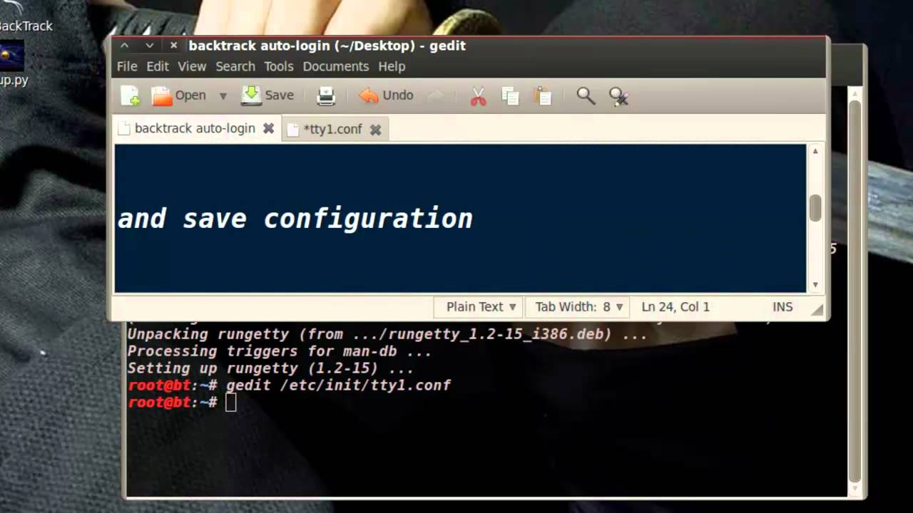 Backtrack 5 R2 Autologin
