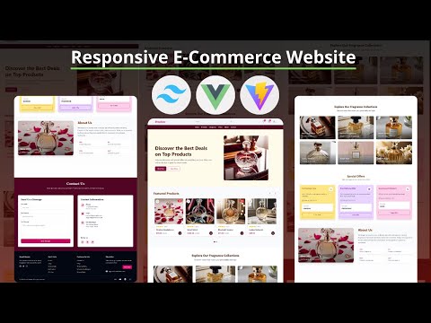 Build a Vue 3 E-Commerce Website with Tailwindcss | Full Vue Js 3 Project (Step-by-Step Tutorial)