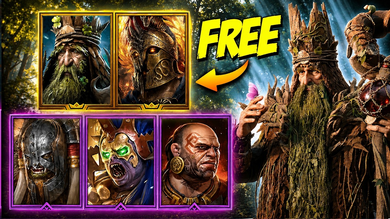 New BEST Promo Code! Start with FREE Grand Oak Padraig in Raid Shadow Legends