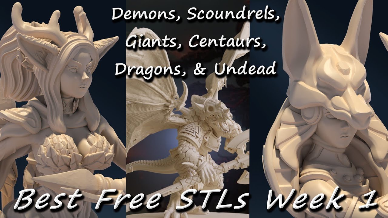 Best Free STL Files For 3D Printing Review - No1