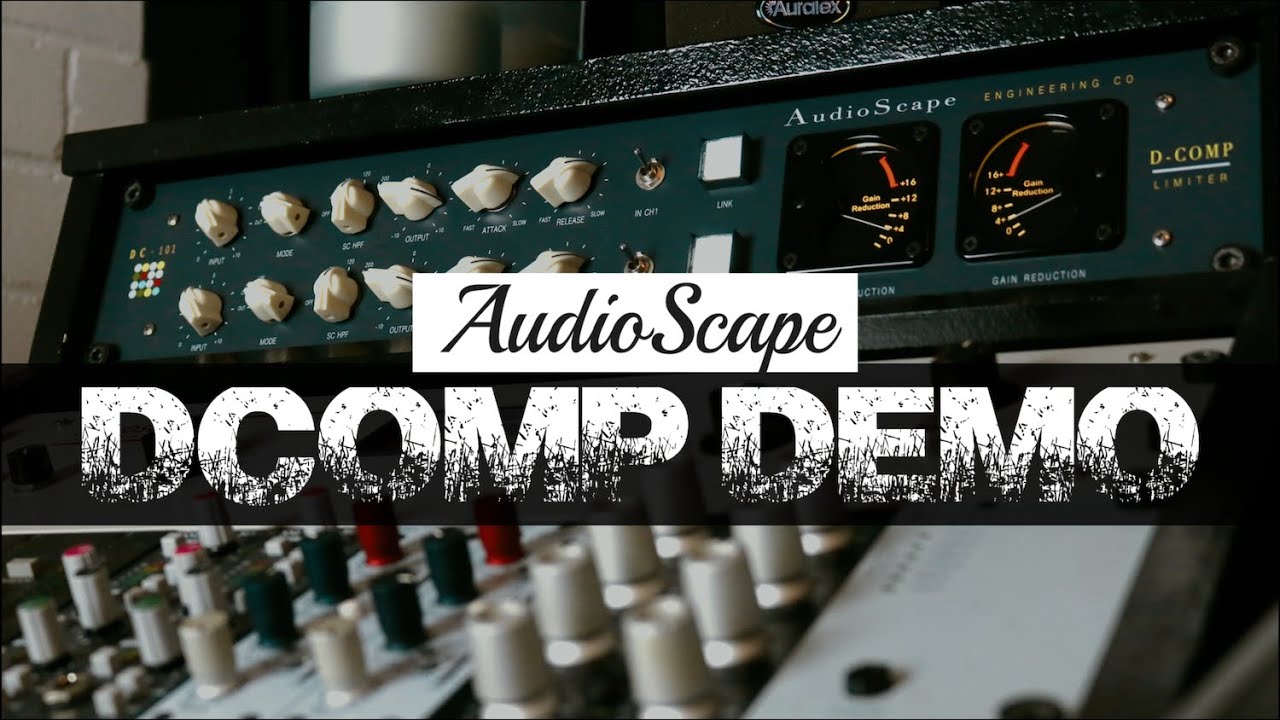 Audioscape Dcomp Demo - No Talking - Drums, Guitars, Mix Bus, Vocals