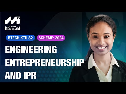 S2 Engineering Entrepreneurship & IPR KTU BTECH MODULE 1| 2024 SCHEME|GROUP A,B&C BEST CLASS IN 2025