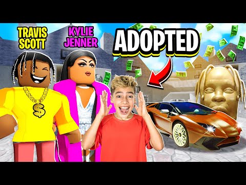 i Got ADOPTED by TRAVIS SCOTT & KYLIE JENNER!! ???? | Royalty Gaming