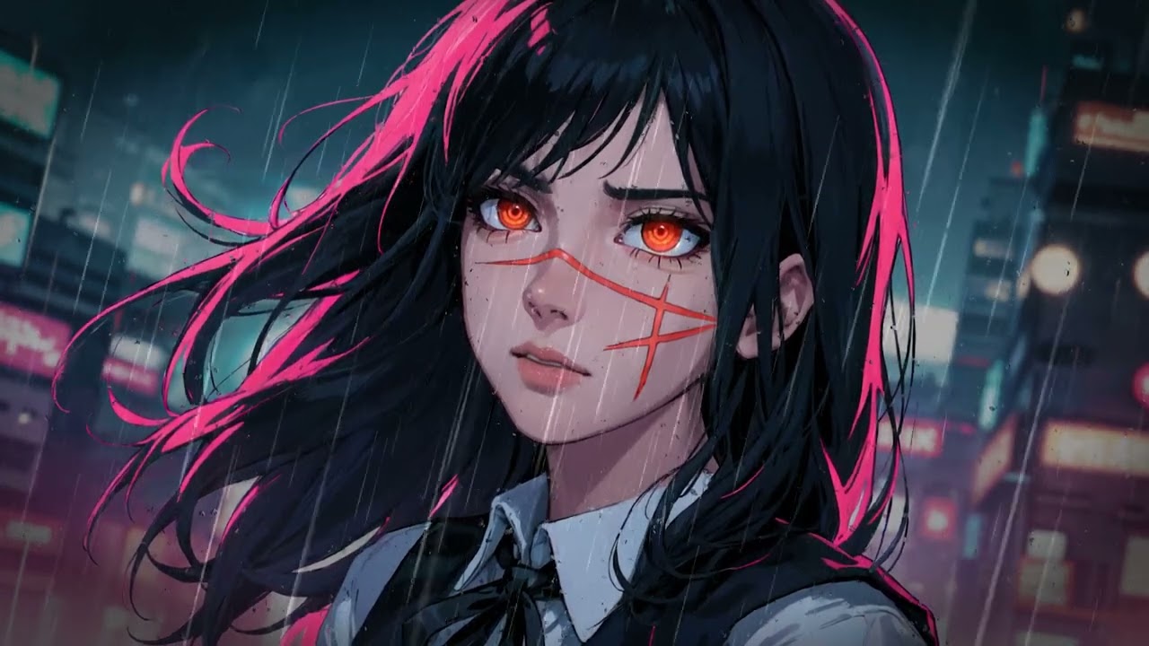 Yoru – Chainsaw Man Live Wallpaper 🌧️🩸 – War Devil in the Rain