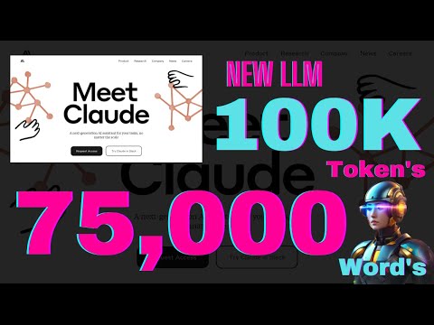 Claude AI: Anthropic's 100k Context Token Window | A Powerful Tool for Large Amounts of Data
