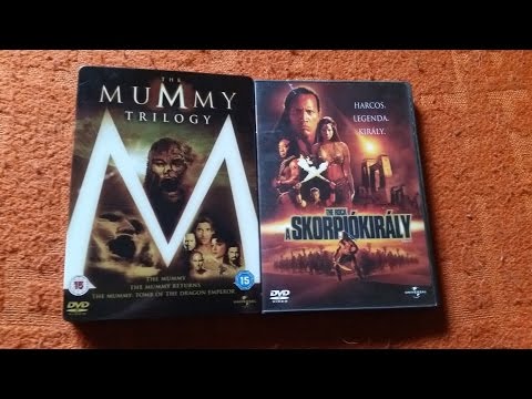 14.Múmia 1-3. + Skorpiókirály /DVD/