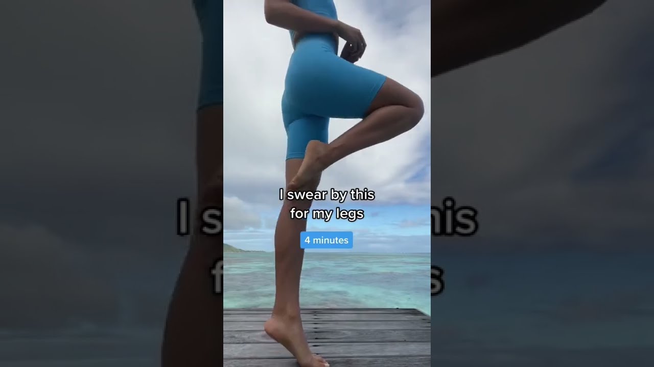 This 4 min leg combo will leave your thighs & calves 💀