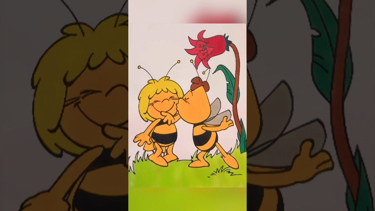 Coloring Bee | Coloring page