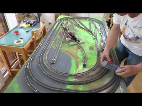 Märklin H0 Anlage #2 Märklin Gleise verlegen C-Gleise und M-Gleise - optimale Raumnutzung