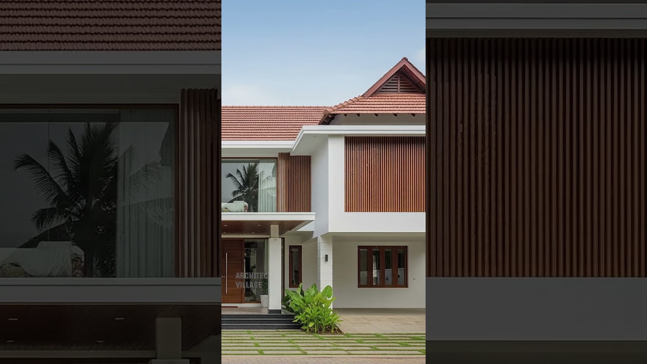 Stunning Kerala Modern House Design | Two storey tropical home design | New house front elevation