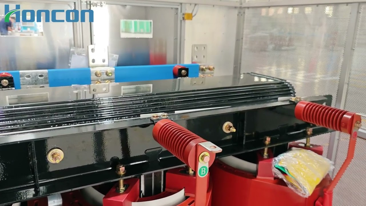 Three phase dry type transformer with enclosure