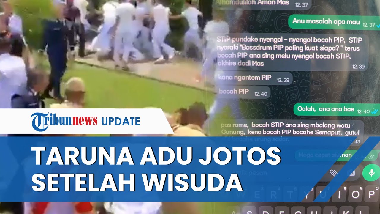Viral Video Taruna Kemenhub Adu Jotos seusai Wisuda, Pihak Kementerian ... Viral Video Taruna Kemenhub Adu Jotos seusai Wisuda, Pihak Kementerian ...