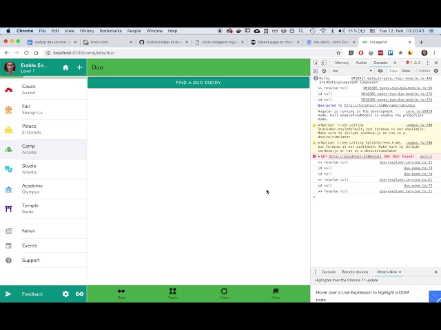 `ionViewDidEnter` does not fire when navigating back to tabbed page · Issue #17473 · ionic-team ...