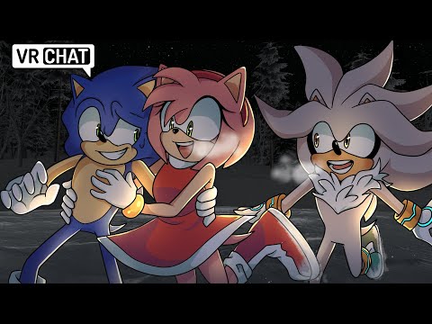 Silver & Sonic's Winter Fun With Amy! (VR Chat)