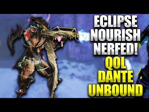 Nourish Eclipse Nerfed! Massive Warframe QOL Changes! Invisibility Outline | New Omnia Fissures!
