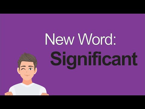New IELTS Word | Significant