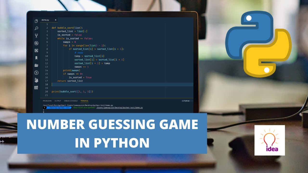 Number Guessing Game in Python | Python Projects