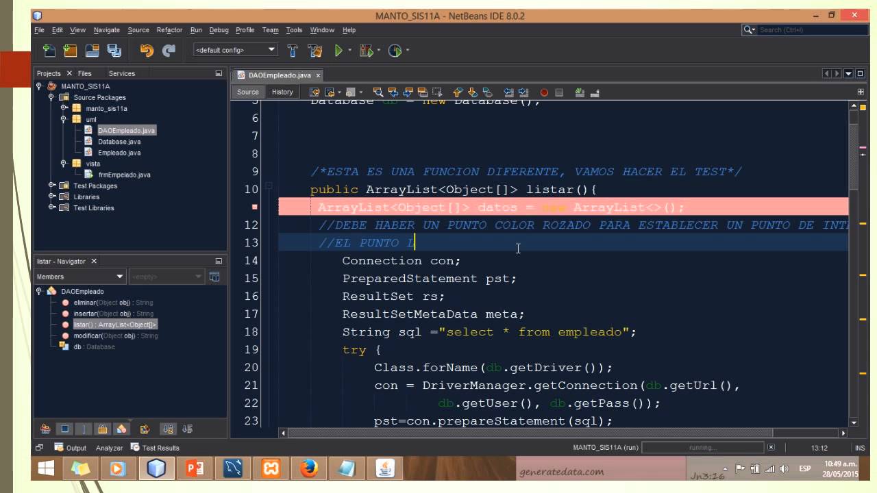 Test de Clases en Java con jUnit