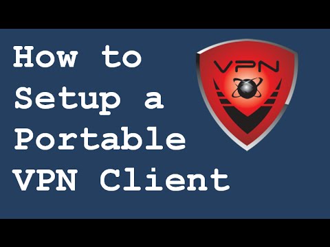 How to Setup a Portable VPN Client