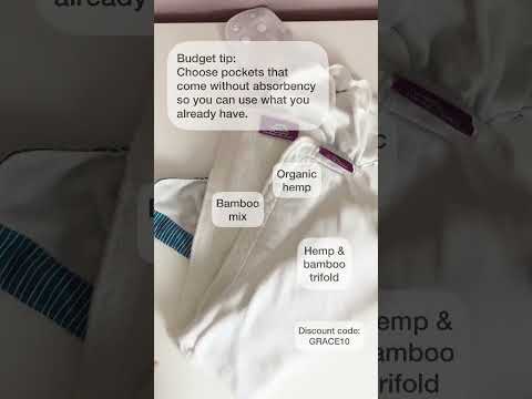 Prefolds (see my YT for more), flannels, tea towels, wipes etc are all excellent options.