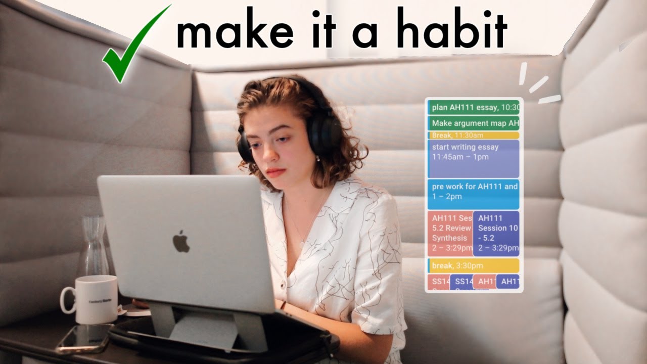 How to develop an effective study routine for school + university 📚