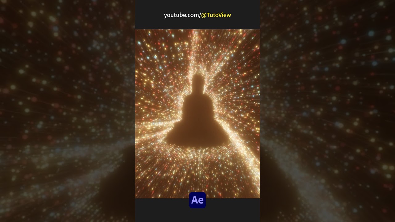 After Effects Stardust Tutorial Easy Node Particle  #motiongraphics