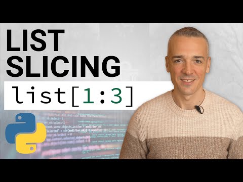 Slicing Python lists | The "[ ]" square brackets operator
