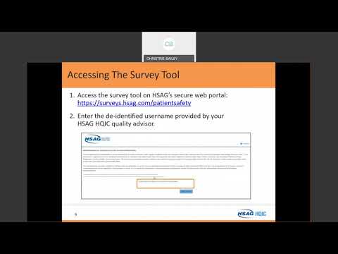 Culture of Safety Assessment Instructions