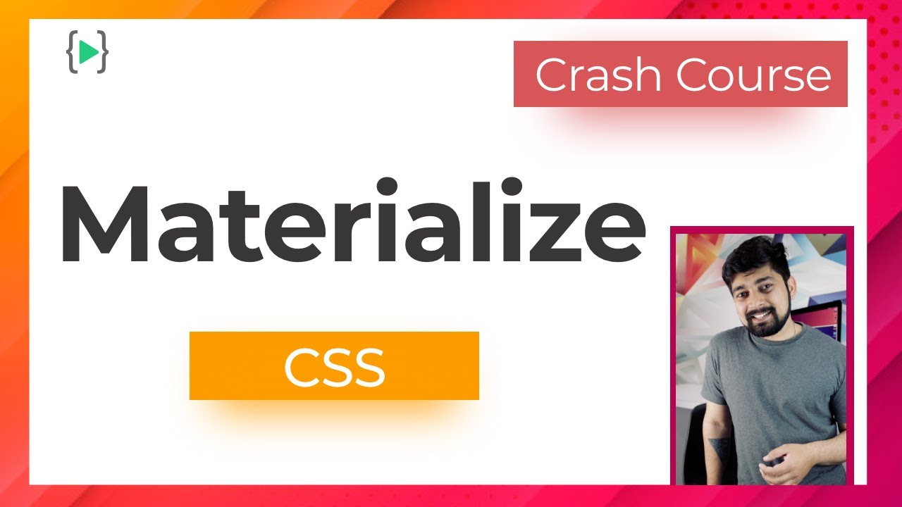 Materialize css crash course