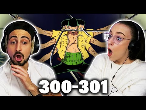 9 SWORD STYLE?! *ONE PIECE* Episodes 300-301 REACTION!
