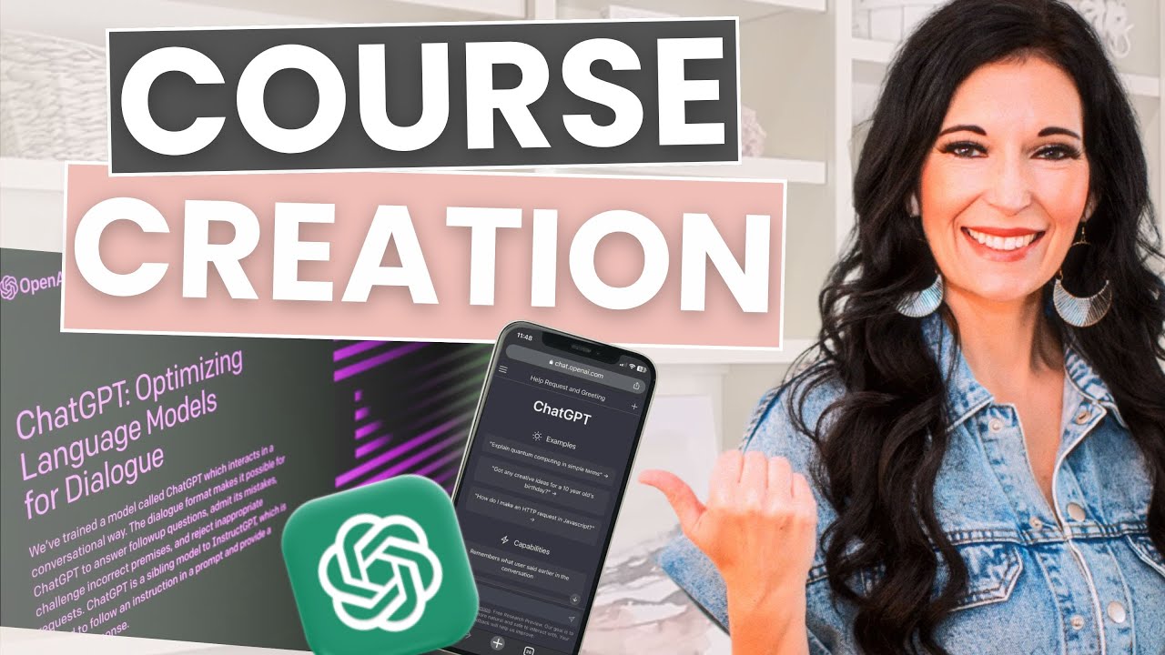 Create an Entire Online Course with ChatGPT | Step-by-Step Guide