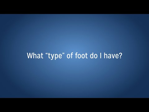 What Type of Foot Do I Have?