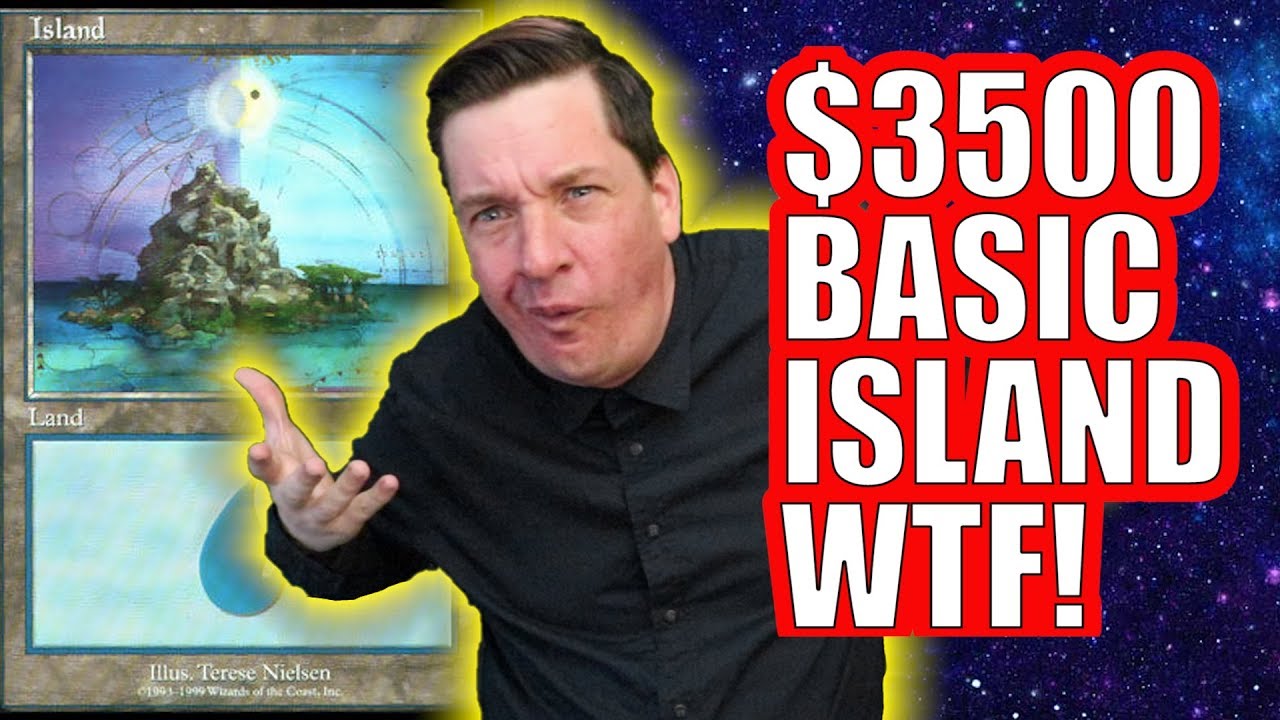 A $3500 Basic Island - The Insanity Of Magic: The Gathering