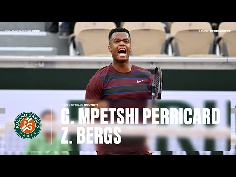 Highlights Mpetshi Perricard vs Bergs Round 1 | Roland-Garros 2025