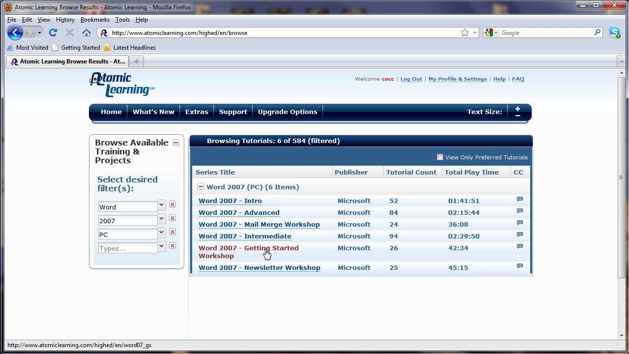 Using Atomic Learning Website.mov