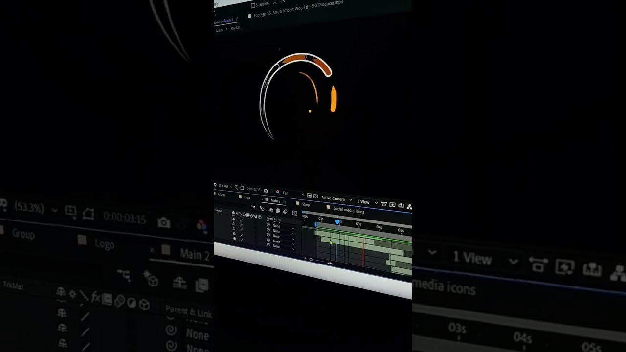 Logo Animation | Motion Graphics | After Effects | Brand Building | Ujjwal Khatri | Animation | Move