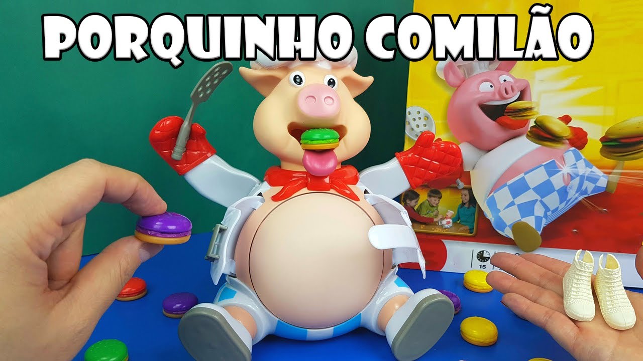 PORQUINHO COMILÃO e MICO DANÇARINO Tia Flá X Produção