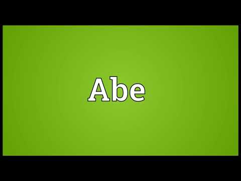 Abe Meaning 2