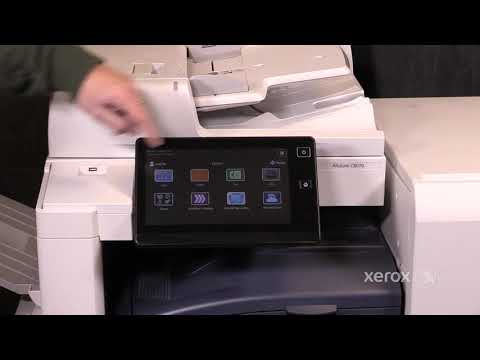 Xerox® AltaLink® C8070 Family Power On Power Off No Audio
