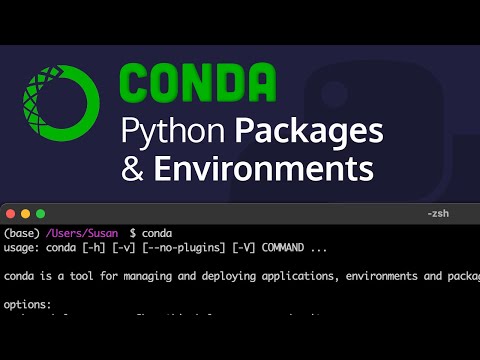 Miniconda / Conda for Python - Environment and Package Management