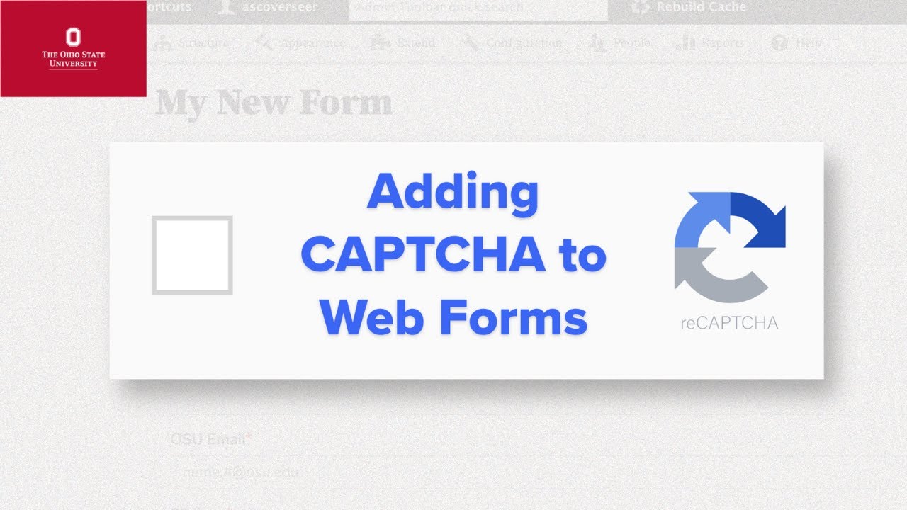 Adding CAPTCHA to Web Forms