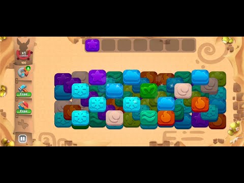 Jones Adventure Mahjong (by IceCat) - free offline board game for Android and iOS - gameplay.