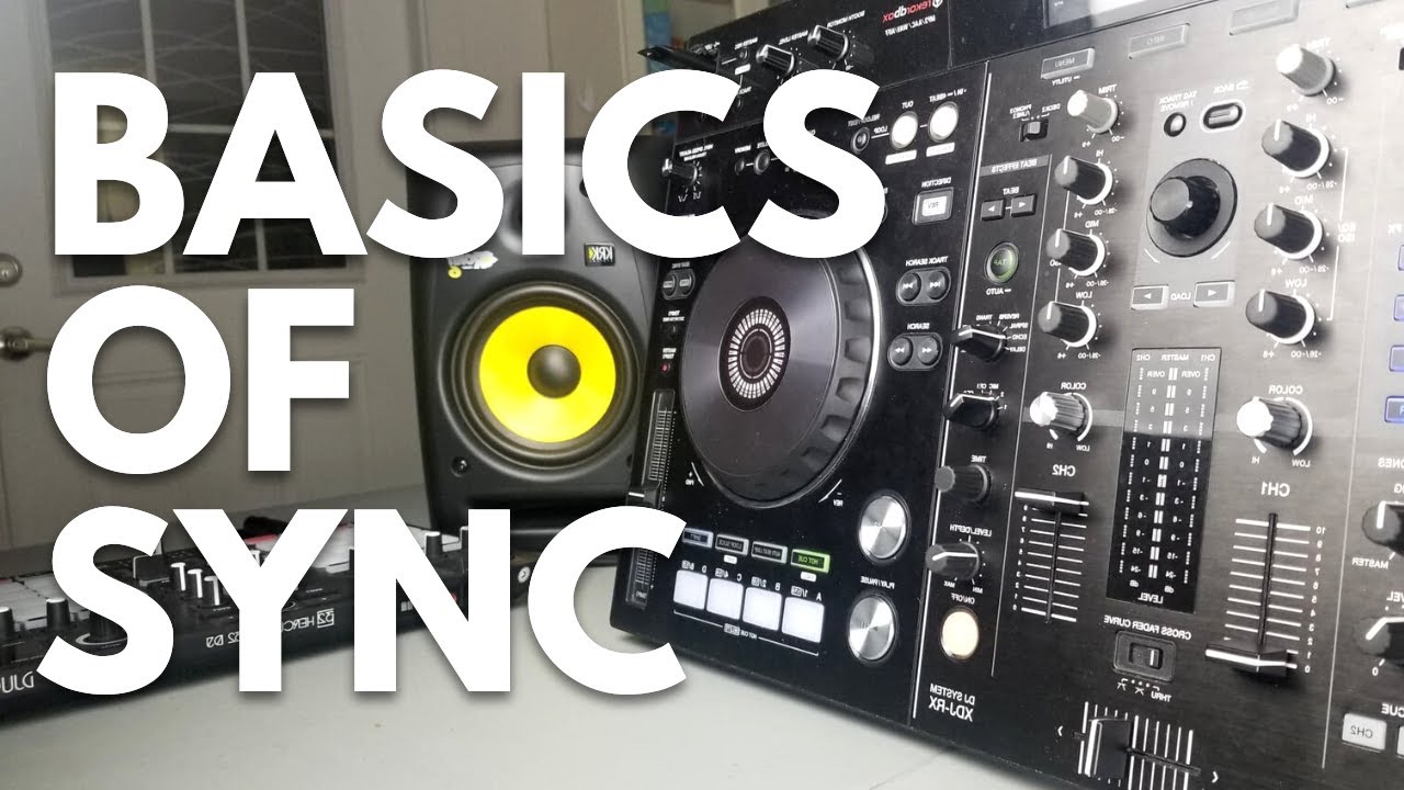 How to use SYNC button - Beginner DJ Tutorial 2023 (Pioneer XDJ-RX3, XDJ-RX2, XDJ-RX)