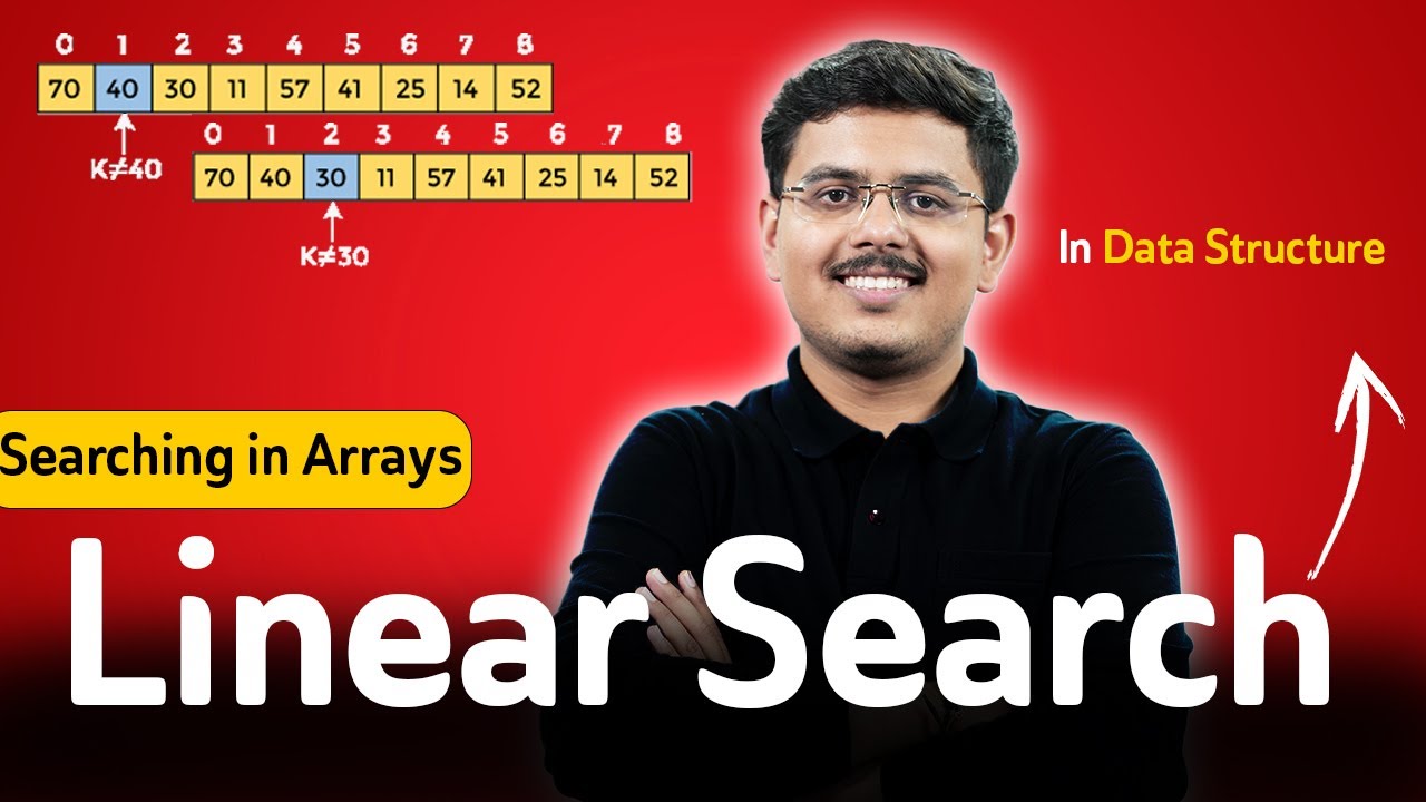Linear Search in Data Structure | Searching in Arrays