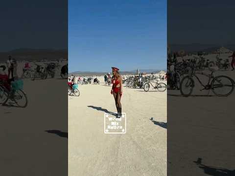 Deborah De Luca @ Burning Man 2023 🔴 Black Rock City #shorts #burningman2023 #burningman #short