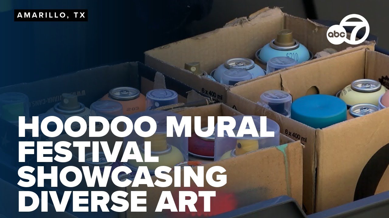 Hoodoo Mural Festival brings diverse art to Amarillo this weekend