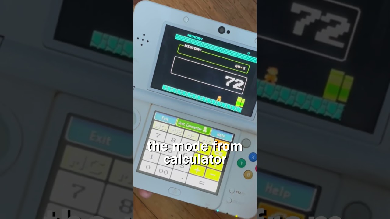 When DSI Ware Combines Mario with Calculators! #nintendo #dsi #dsiware #gaming