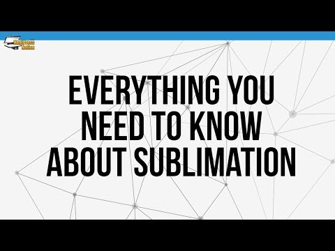 Sublimation Process and It’s Application | RD(Web & Graphic Design)