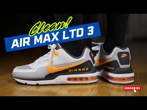 2025 Nike Air Max LTD 3 Football Gray/Orange | Unboxing, On-Foot & Walk Test