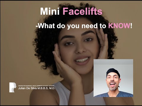 Why have a Mini Facelift? Everything you need to know, indications, risks, cost, Vs other facelifts!